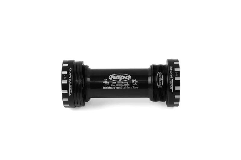 Hope Tech Stainless Steel 83mm Bottom Bracket in Black