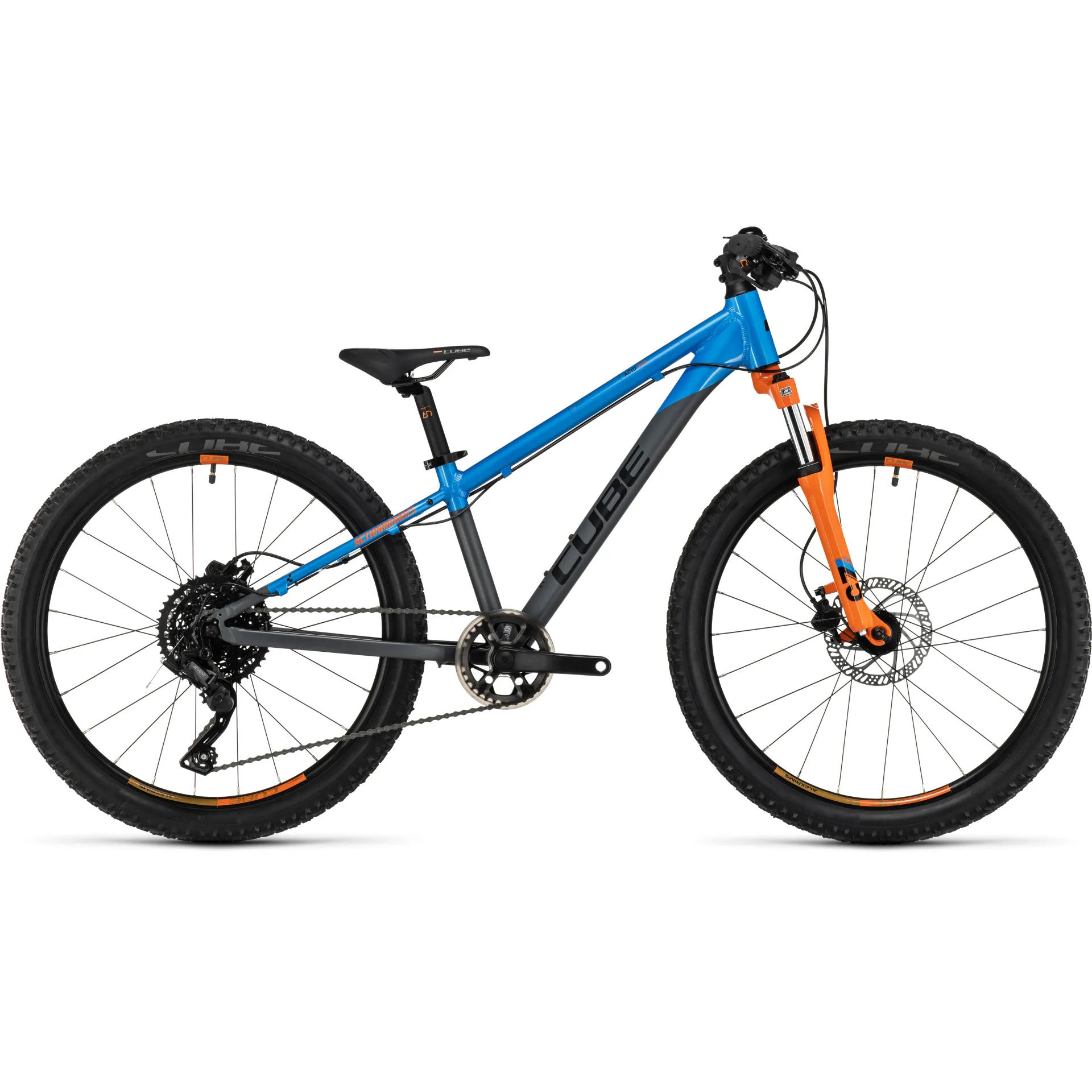 Cube Acid 240 Disc Kids Childs Hardtail Mountain Bike Action Team