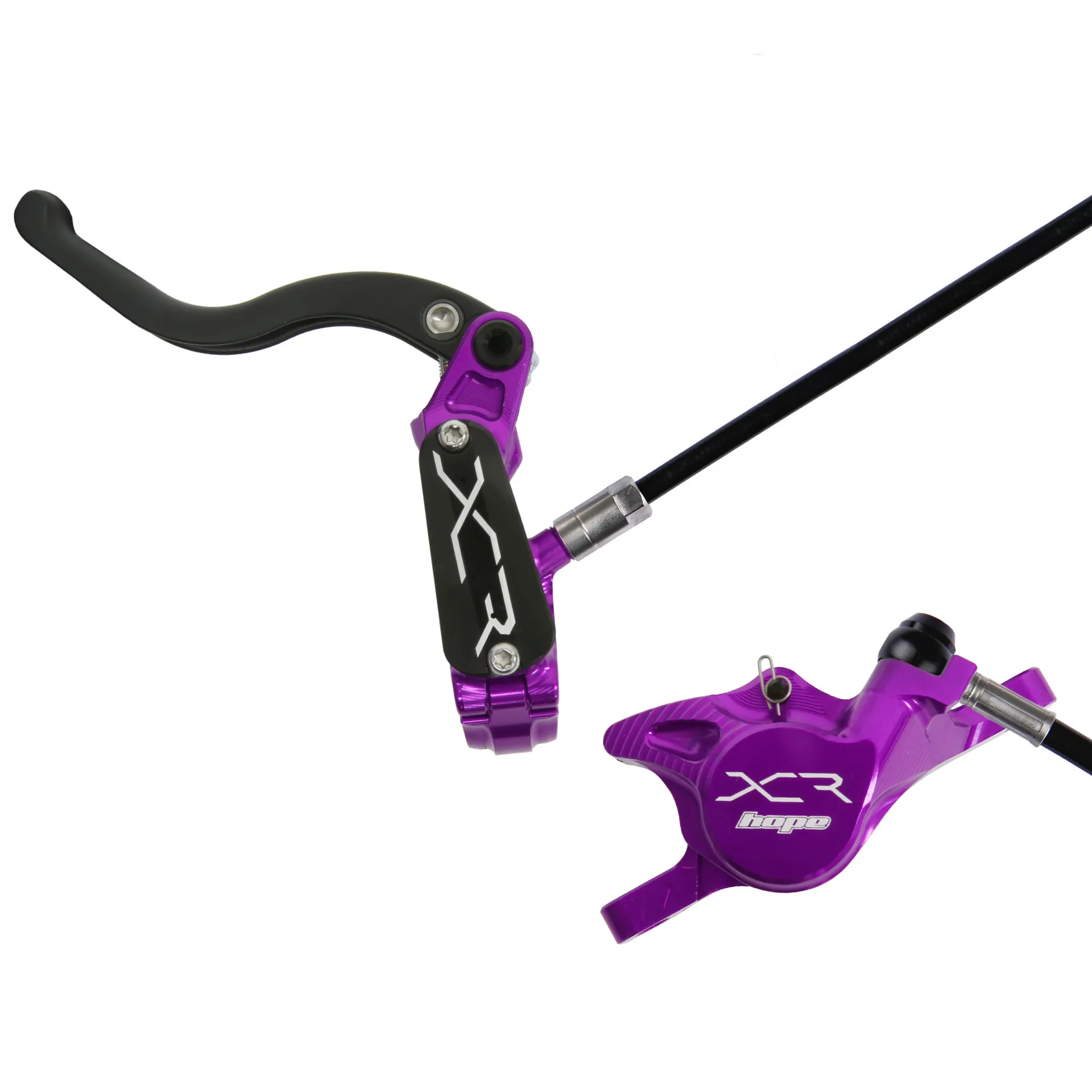 Hope Tech XCR PRO X2 Disc Brake Purple Black